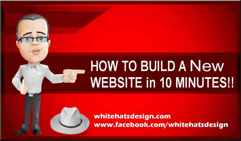 How To Create A New Website in 10 Minutes?